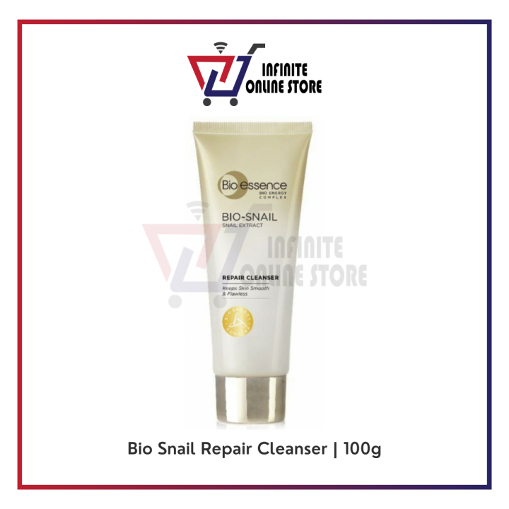 BIO-ESSENCE Bio-Snail Repair Cleanser (100g) | Lazada