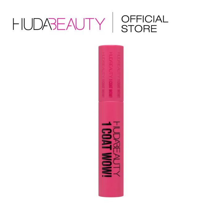 Huda Beauty 1 Coat WOW! Extra Volumizing and Lifting Mascara | Lazada