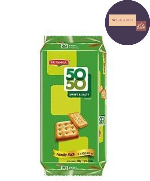 Britannia 50-50 Sweet And Salty Biscuit 372g | Lazada Singapore