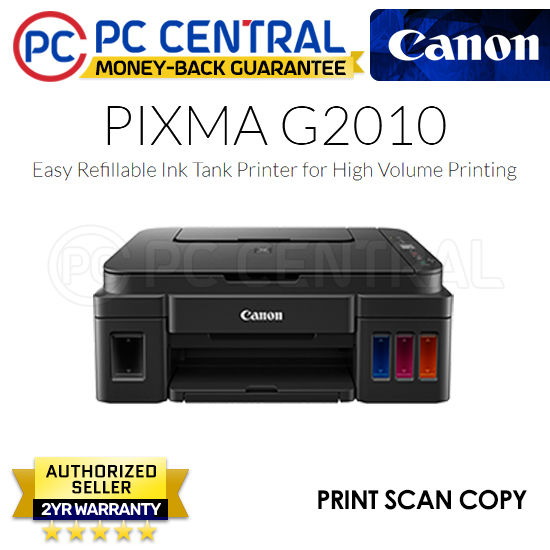 Canon Pixma G2010 Printer (ALL IN ONE) Refillable Ink Tank (PC CENTRAL ...