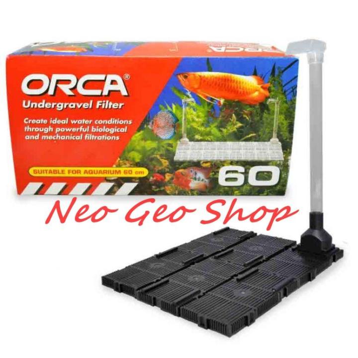 Under Gravel Orca 60 Cm Filter Aquarium Akuarium Filter Dasar Aquascape ...