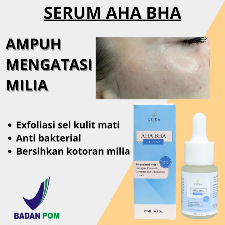 Serum Penghilang Milia Serum AHA BHA Penghilang Milia di Sekitar Mata ...