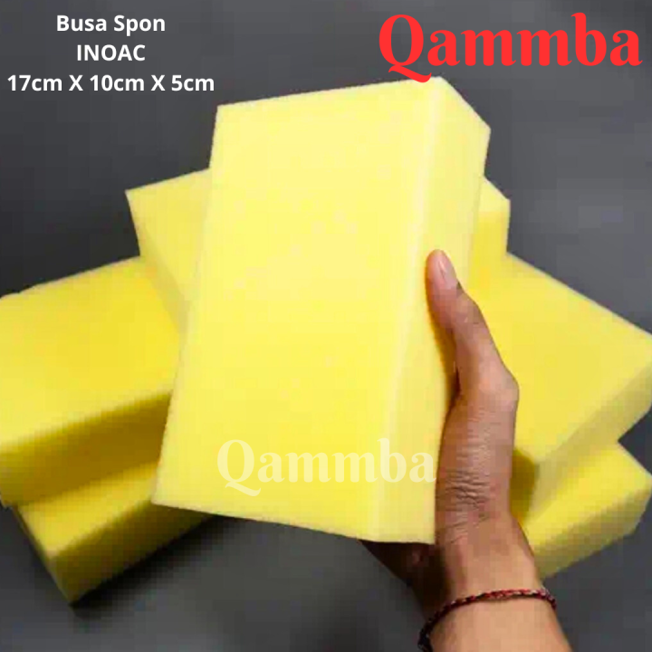 Spon Busa Cuci Motor & Mobil Density Padat Dan Halus Ukuran 17cm x 10cm ...