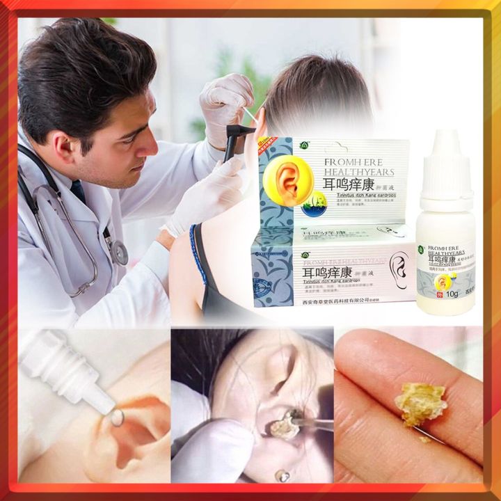 Ear Drops Cleaner - Ear Wax Safe Remover Liquid for Acute and Chronic ...