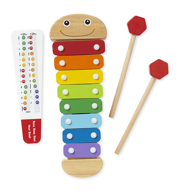Melissa & Doug – Wooden Caterpillar Xylophone | Lazada.co.th