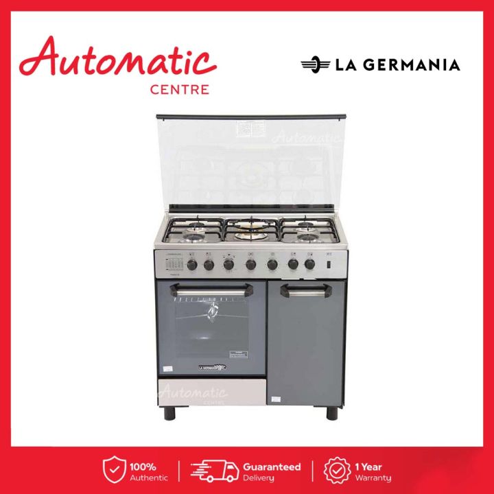 La Germania FS8050 30XTR 80cm Cooking Range with 5-Gas Burner 49L Gas ...