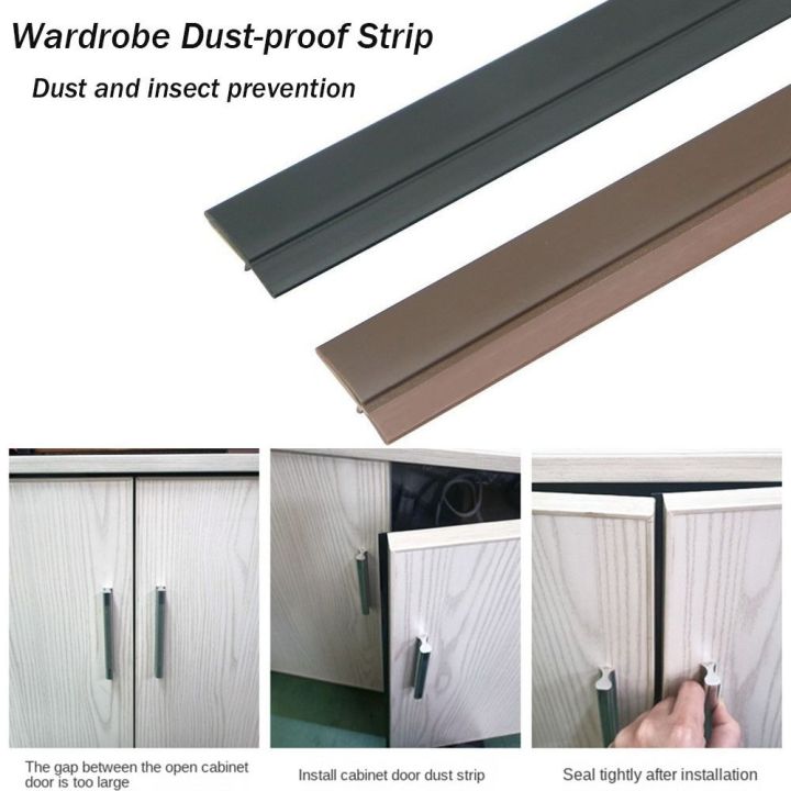 Moisture-proof Wardrobe Seal Gap Filling Self-Adhesive Cabinet Door ...