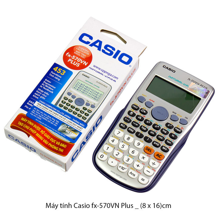 Máy Tính – Máy Tính Casio FX 570VN PLUS - Hàng Mới Fullbox, Casio Thái Lan, Máy Tính Casio FX ...