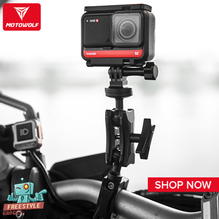 MOTOWOLF MDL3529 - ขายึดกล้อง Gopro , Action Cam อื่นๆ สำหรับติดมอเตอร์ ...