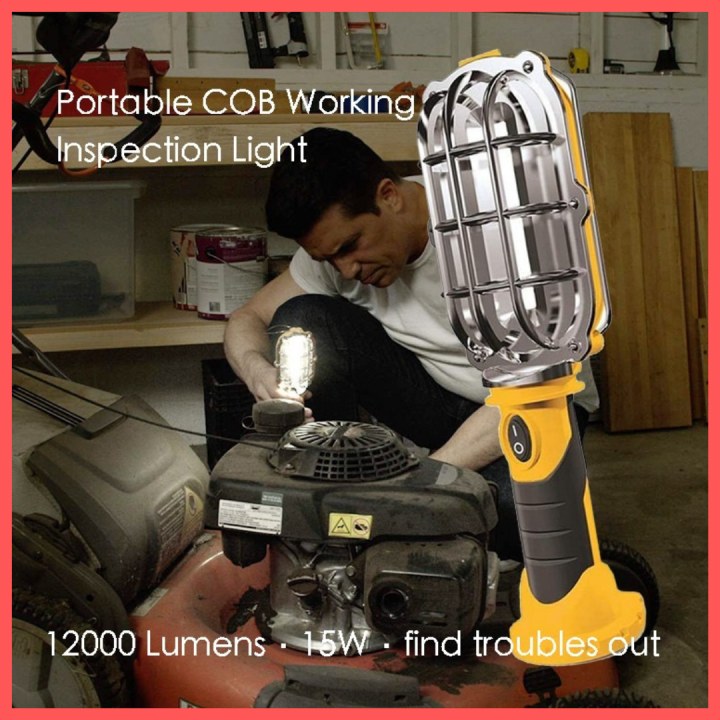 Trouble Light Cordless LED Ultra Bright LED Outdoor Emergency Hand Work ...