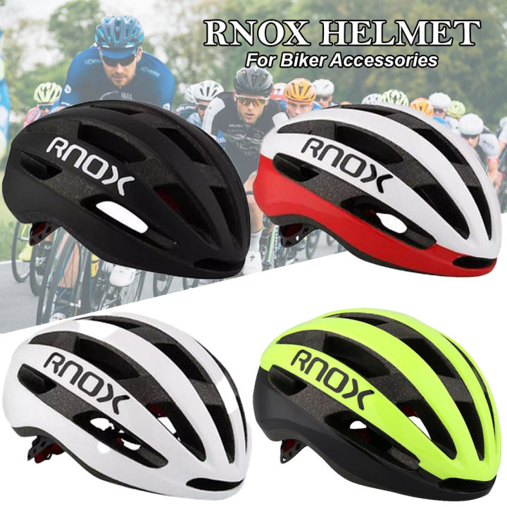 GoFashionista Original Authentic RNOX Bike helmet One-Piece integrated ...