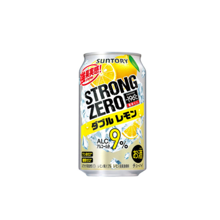 726 Suntory 196 Strong Zero Double Lemon 350ml | Lazada PH