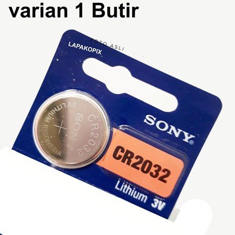 Baterai SONY 2032 Original Batre Jam Digital CR2032 Batu Battery ...