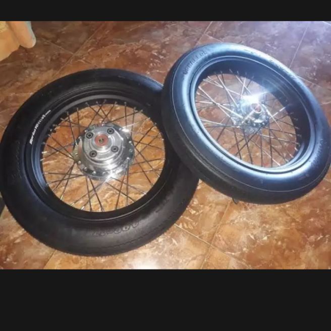 [GM] PAKET VELG & BAN TAPAK LEBAR MOTOR CUSTOM REQUEST UKURAN MOTOR ...