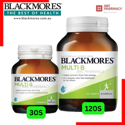 BLACKMORES Multi B 30s (EXP11/26) / 120s (EXP08/26) (For Tiredness ...