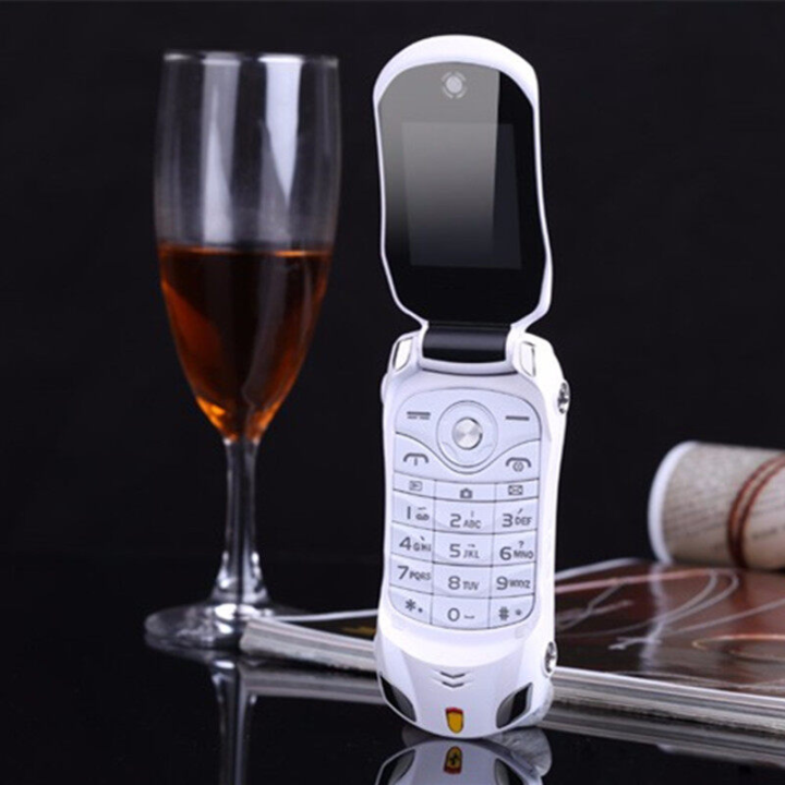 Original Newmind F15 Flip CellPhone Dual Sim Led Light 1.8'' Screen Luxury Car Mobile Cell ...