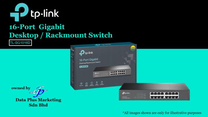 TP-Link TL-SG1016D 16-Port Gigabit Desktop/Rackmount Switch | Lazada