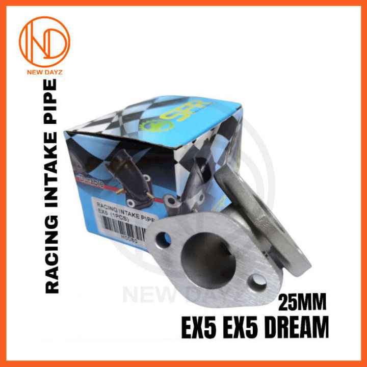 HONDA EX5 EX5DREAM WAVE100 GBO C70 UNIVERSAL 25MM RACING INTAKE PIPE ...
