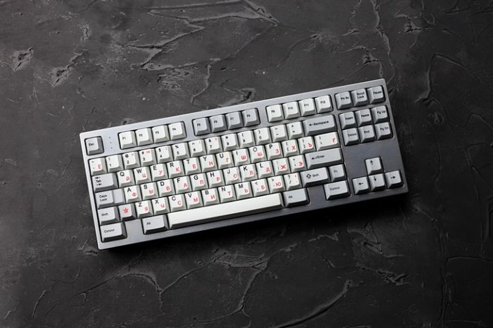 kprepublic 139 Russia Russian root font Cherry profile Dye Sub Keycap ...
