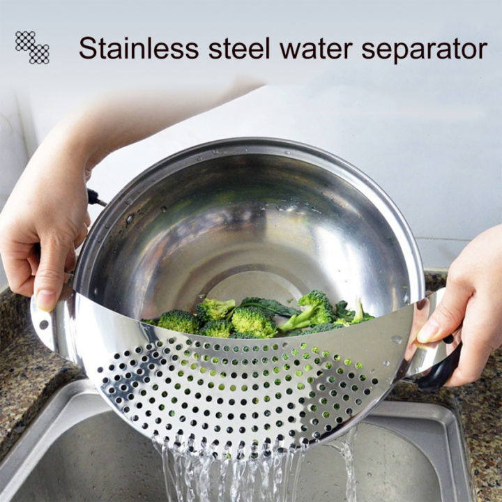 Home Kitchen Pot Strainer Leakproof Vegetable Rice Wash Water Filter ...