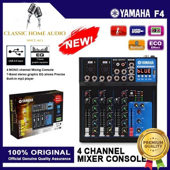 Classic Audio Mixer Dj Mixer F4 Original professional Bluetooth mixer ...