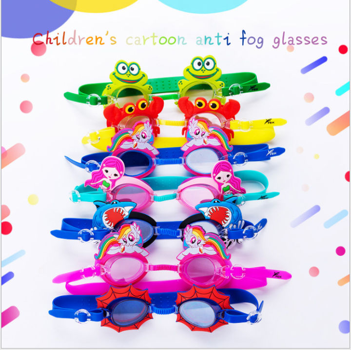 Cartoon Children's Swimming Goggles | Lazada PH