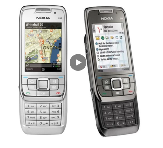 For Nokia E66 Unlocked Original GSM 3G WIFI Bluetooth 3.15MP Camera ...