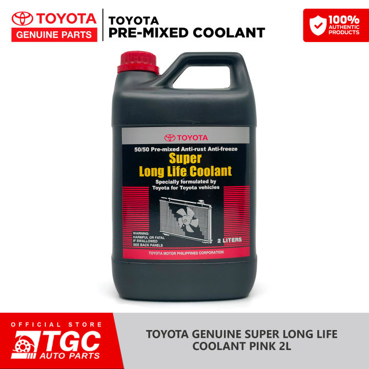 Toyota Genuine Coolant Pink Super Long Life Anti Rust and Anti Freeze ...
