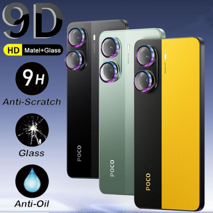 POCO X7 Pro 2025 Camera Lens Protectors Metal Camera Ring Case For POCO ...