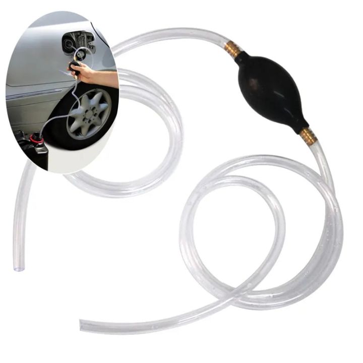 Water Oil Transfer Pump Petrol Diesel Liquid Manual Pump Syphon Fuel ...