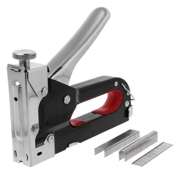 EM0374 Heavy Duty 3 way 3 in 1 Staple Gun Tacker 4-14MM (5/32