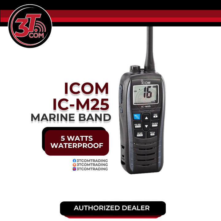 COD ICOM IC-M25 Floating, Lightweight Smart Features | Lazada PH