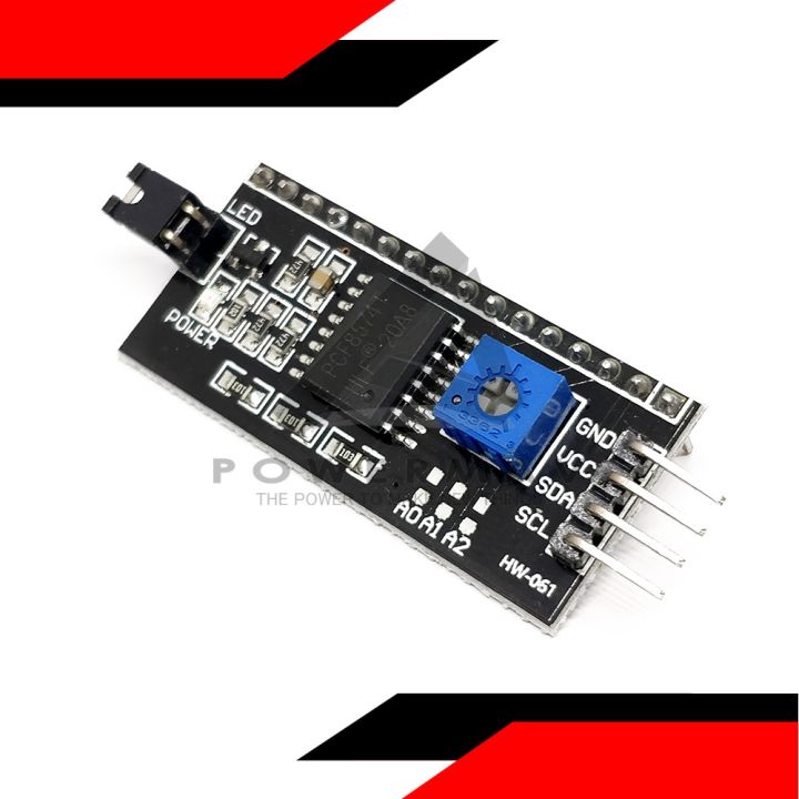 I2C for lcd 16x2 20x4 IIC Serial I2C 1602 2004 LCD Adapter Board for Arduino uno for pcb ...
