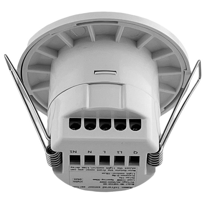 24-265V Recessed Infrared PIR Motion Detector Light for Stairways and ...