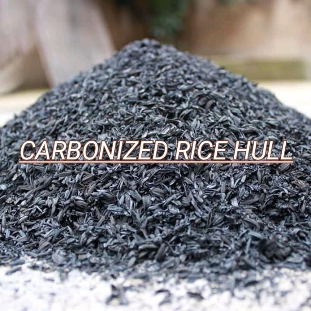 2kgs Carbonated Rice Hull or Rice Husk/ IPA NG PALAY l Loam Soil ...