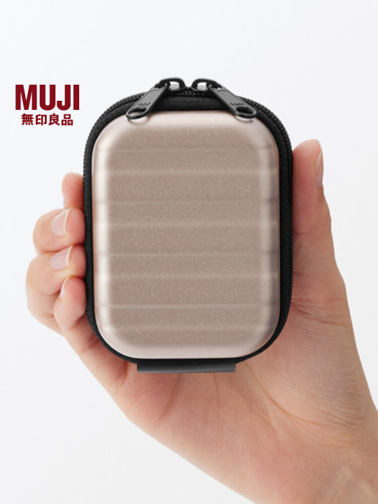 Muji Mini Hard Case Storage Bag Storage Tool Storage Decoration Dual ...