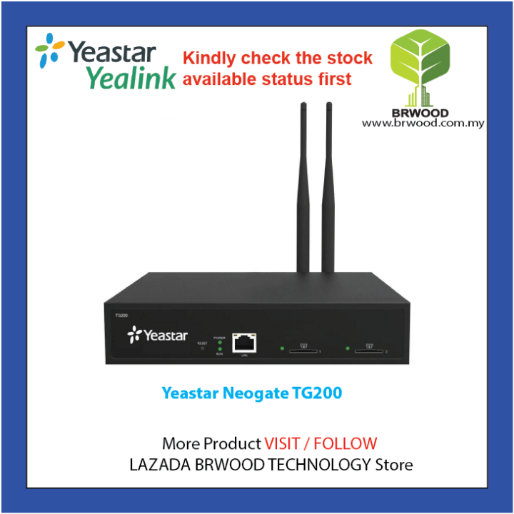 YEASTAR TG200: NEOGATE VOIP GSM GATEWAY | Lazada