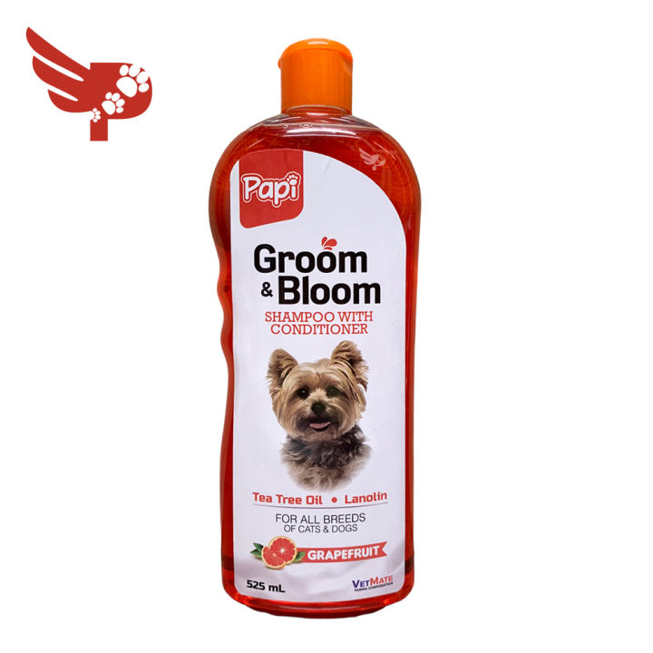 Papi Groom & Bloom Shampoo with Conditioner 525ml - Grapefruit Scent ...