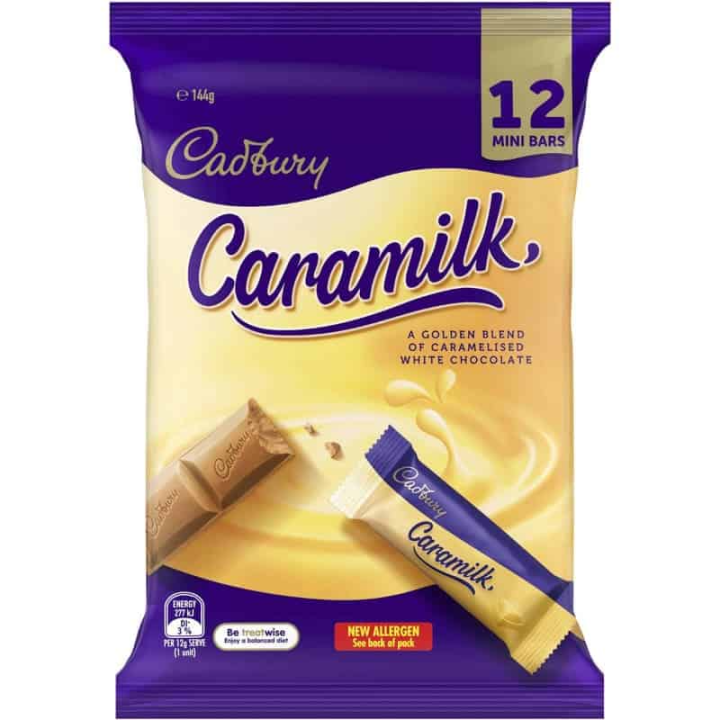 TÚI 5 - 12 THANH SOCOLA Cadbury Caramilk / Twirl Bites / Moro Sharepack ...