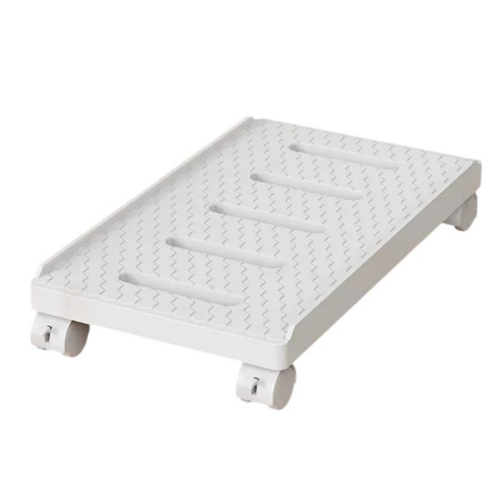 Extendable Desktop Adjustable Mobile CPU Stand with 4 Caster Wheel Fit ...