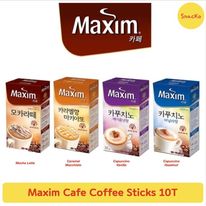Maxim Cafe Coffee 10T - Specialty Coffee Series - KOREA - Mocha ...