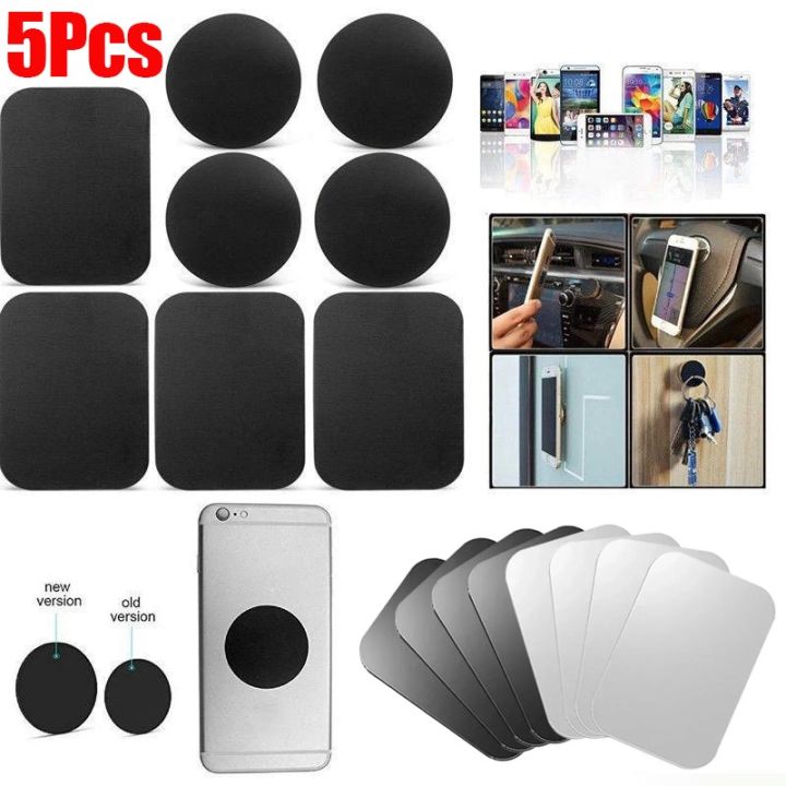 5/10Pcs Pcs Magnetic Metal Plate Sticker for Car Phone Holder Universal ...