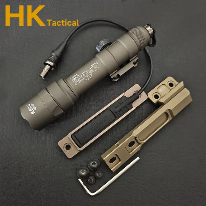 Surefir M600 M600B Flashlight LED Tactical Hunting Rifle Scout Light Weapon Lights 600 Lumen ...