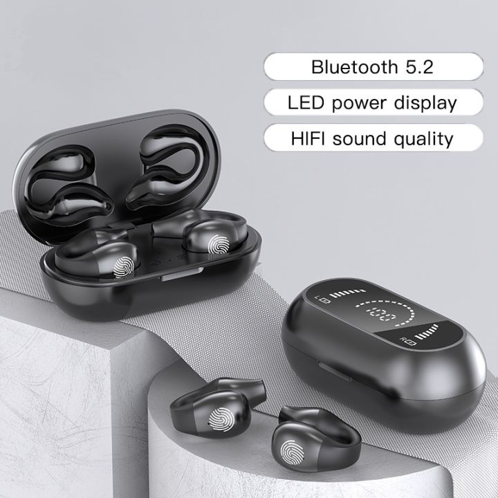 S03 TWS Wireless Headphones Bluetooth 5.2 Bone Conduction Earphones ...