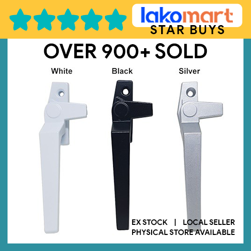 Window Lever Handle Casement Window Black White Aluminium Model 1 ...