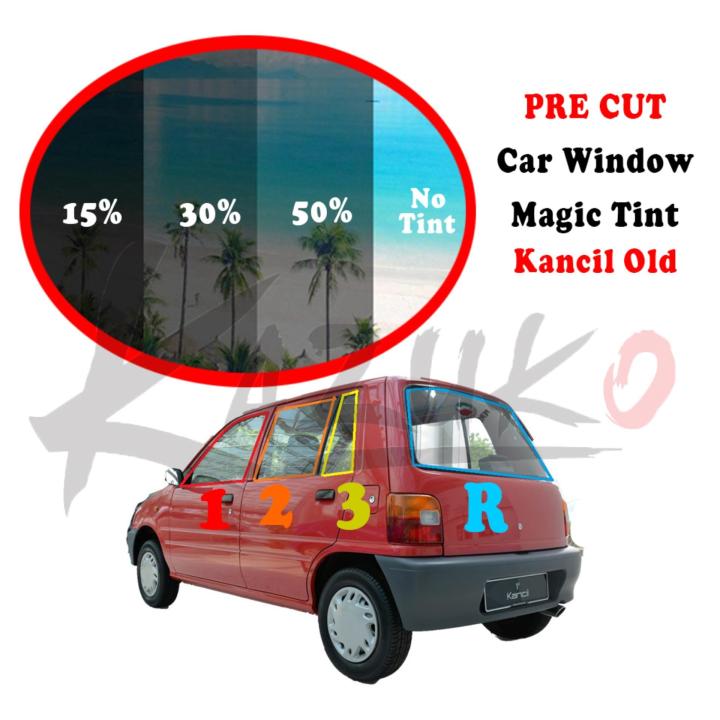 For Kancil Old Magic Tinted Magic Tint Kereta Ikut Bentuk Cermin Car ...