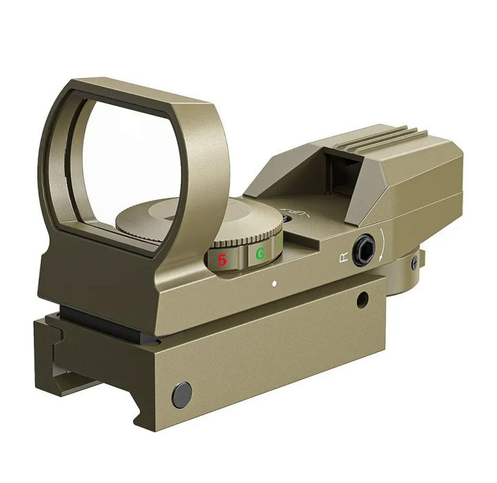 scope 1x22x33mm Reflex Red Green Dot Sight Tactical Holographic ...