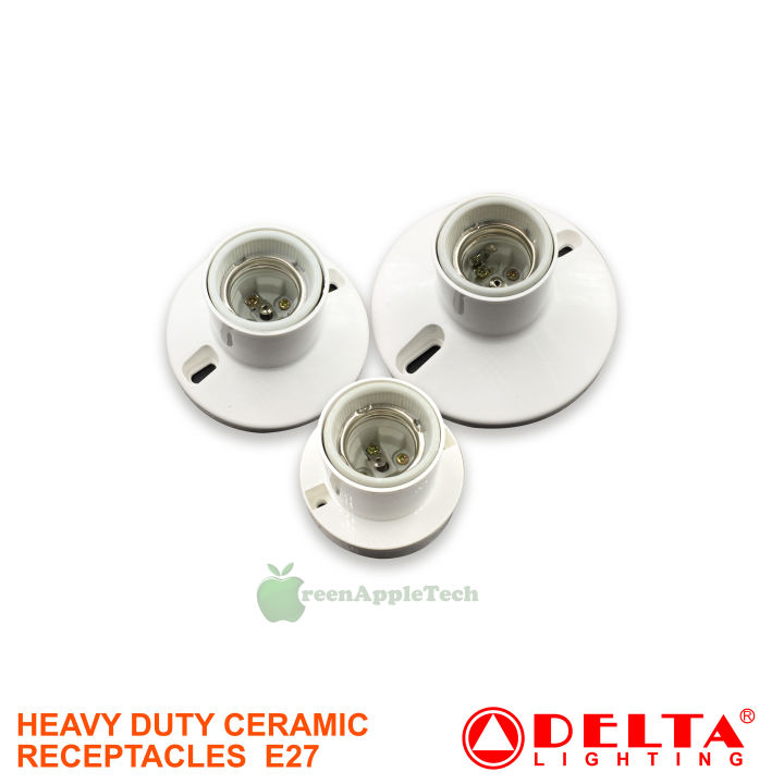 Delta Lighting Wiring Devices Heavy Duty Ceiling Receptacle E27 2 1/4 ...