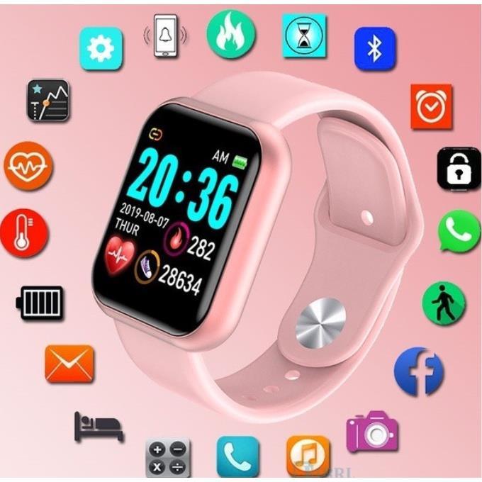 Bluetooth Smart Watch Heart Rate/BP Monitor Relo Bracelet Fitness Tracker Smartwatch for Android ...