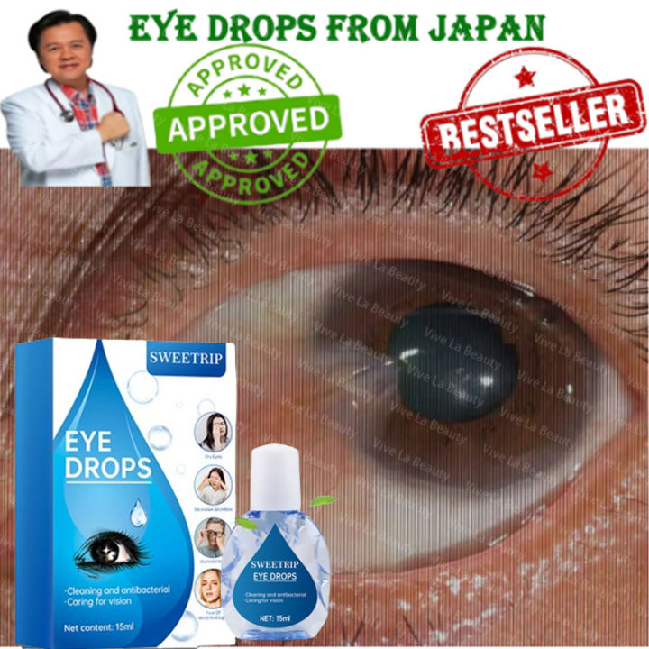 Original SWEETRIP Blueberries Eye Drops for Clear Vision Dry Eyes ...